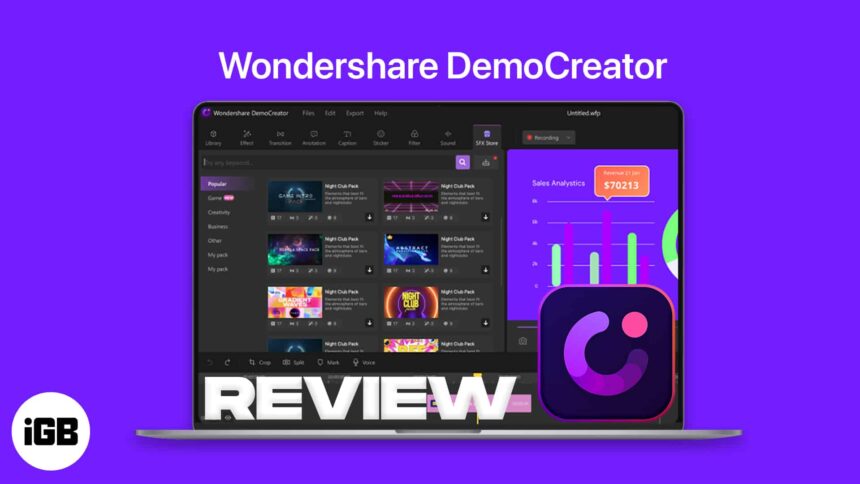 Make a demo video for idea sharing with DemoCreator on Mac - iGeeksBlog