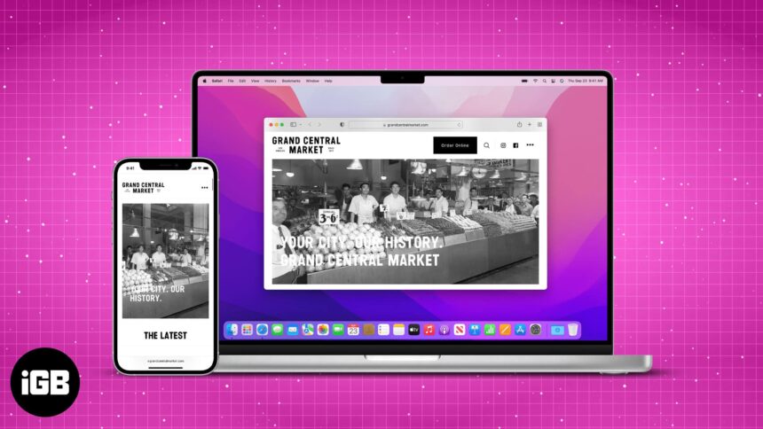 How to use Handoff between Apple devices - iGeeksBlog