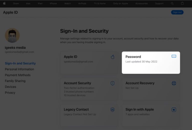 How to reset your Apple ID password: 6 Ways explained - iGeeksBlog