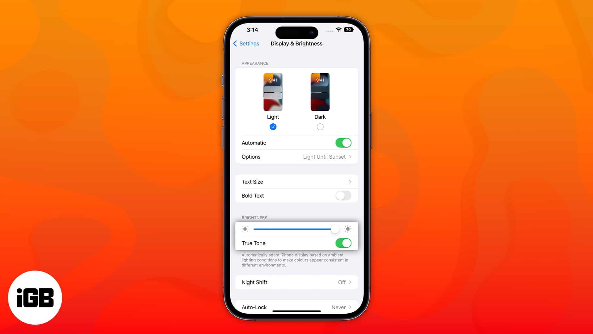 How To Turn On Or Off True Tone On Iphone Ipad And Mac Igeeksblog
