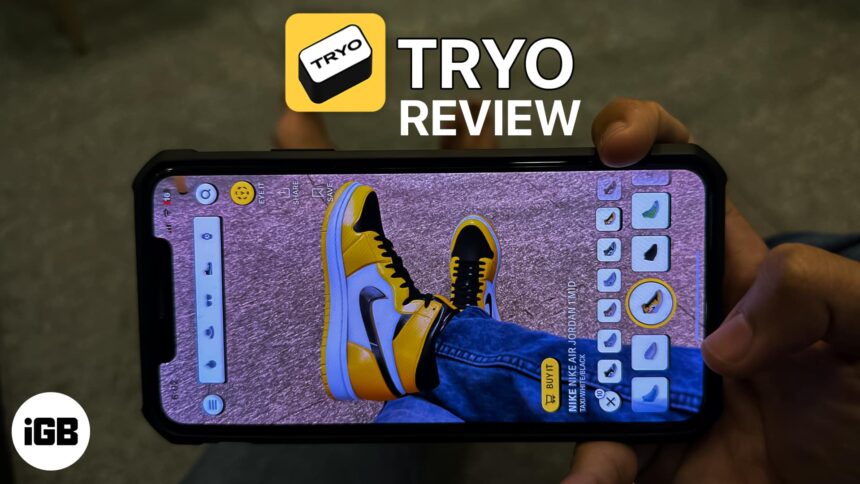 Make online shopping easy with TRYO virtual try-on app - iGeeksBlog