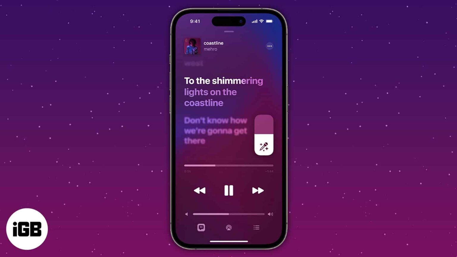 How to use Apple Music Sing karaoke feature on iPhone - iGeeksBlog