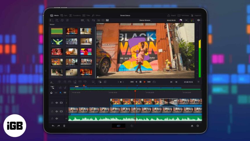 DaVinci Resolve for iPad: A detailed guide to use key features - iGeeksBlog