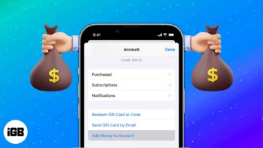 How to add funds to Apple ID balance on iPhone, iPad, and Mac - iGeeksBlog