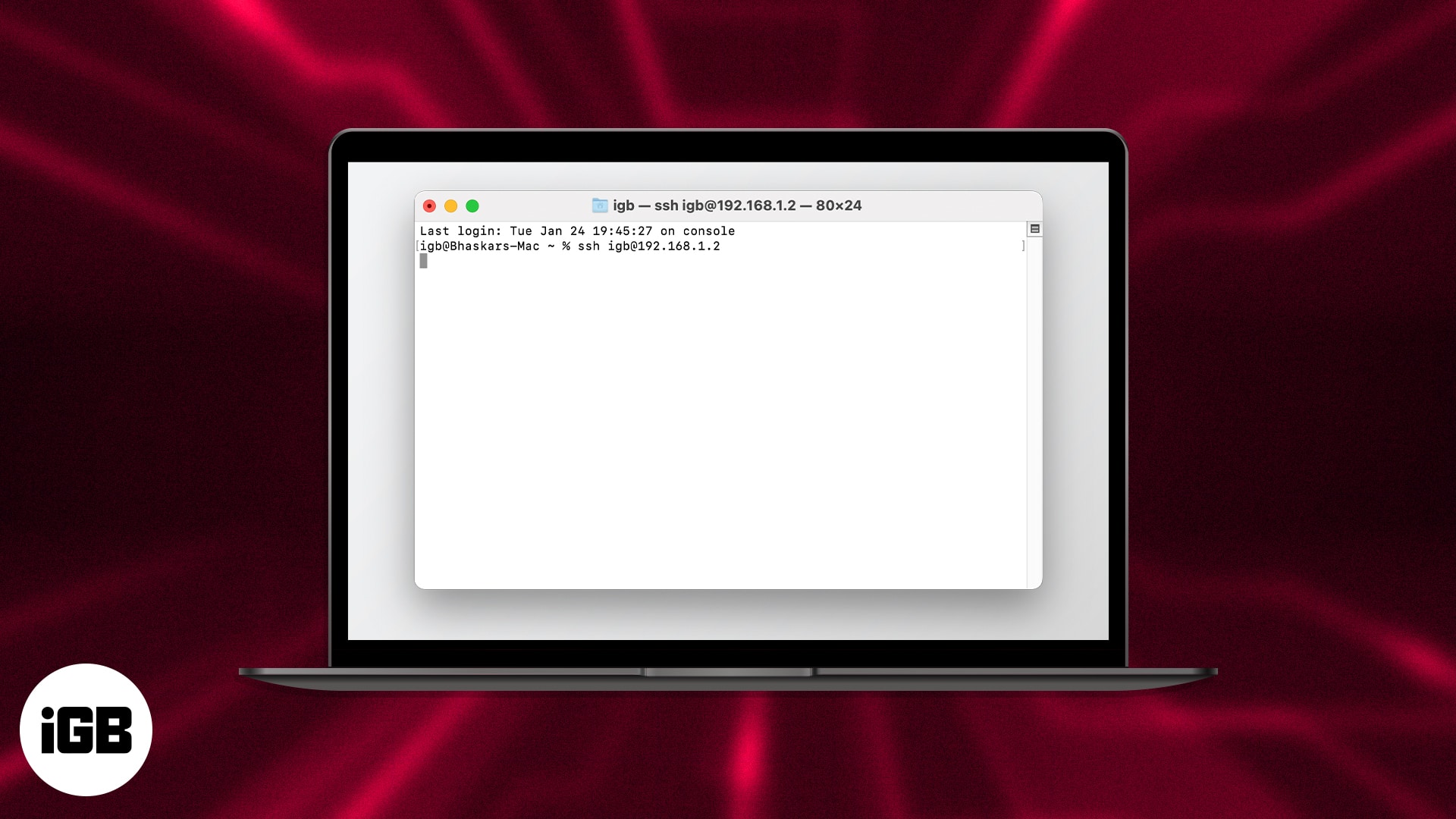 How To Use SSH For Secure Connections On Mac IGeeksBlog