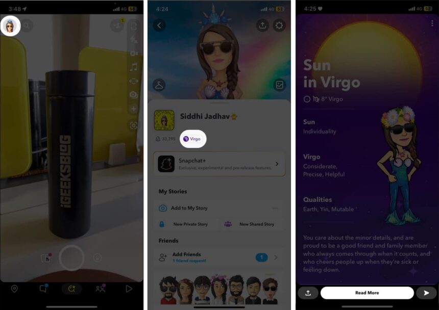 How to use Friendship Profiles in Snapchat on iPhone – iGeeksBlog