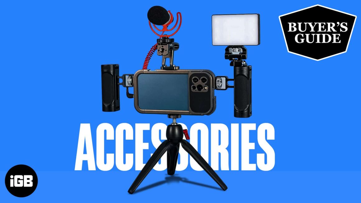 Best videography accessories for iPhone in 2025 - iGeeksBlog