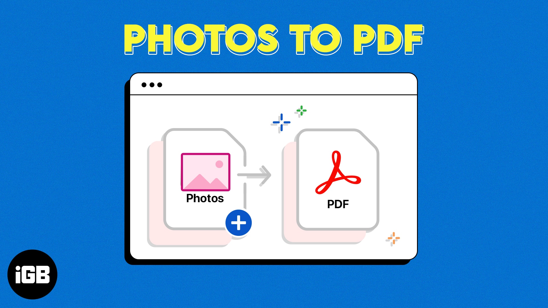 How To Convert Photos To PDF On Mac IGeeksBlog