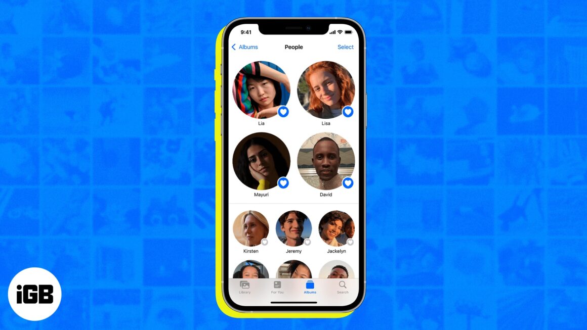 Tips to use People album in Photos app on iPhone like a pro! - iGeeksBlog
