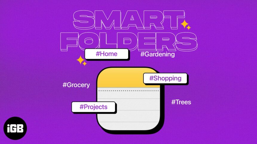 How to use Smart Folders in Notes on iPhone, iPad, and Mac - iGeeksBlog