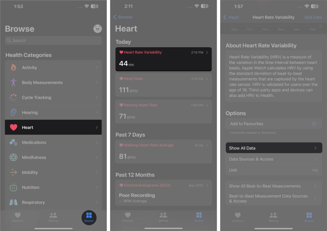 How to measure Heart Rate Variability (HRV) on Apple Watch - iGeeksBlog