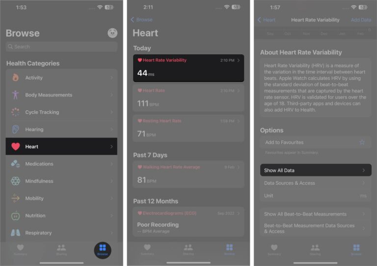 How to measure Heart Rate Variability (HRV) on Apple Watch - iGeeksBlog