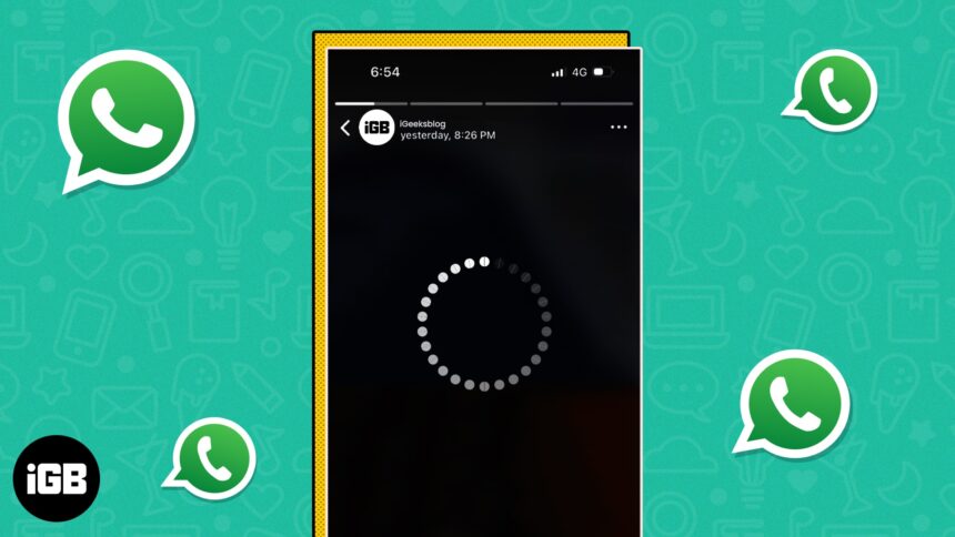 WhatsApp Status not showing on your iPhone? Quick Fixes Inside ...