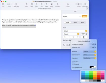 10 Tips to use Apple Pages on Mac like a pro! – iGeeksBlog