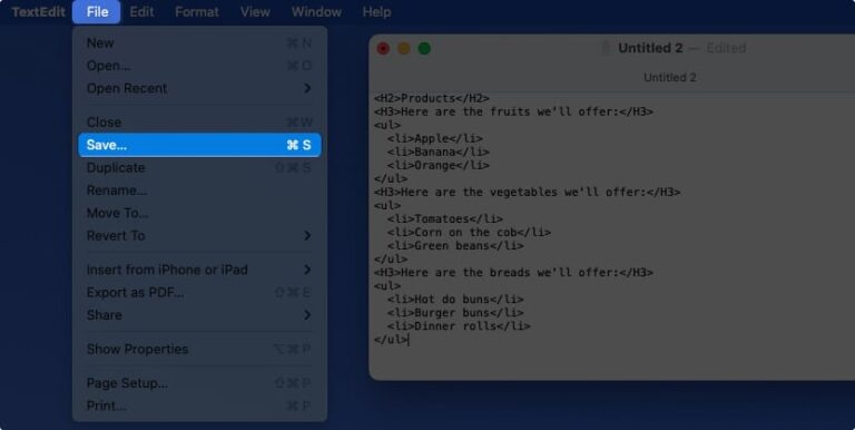 How to use TextEdit on Mac to create and edit HTML files - iGeeksBlog