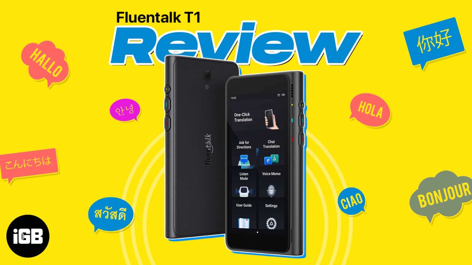 Timekettle Fluentalk T1 Translator Device review - iGeeksBlog