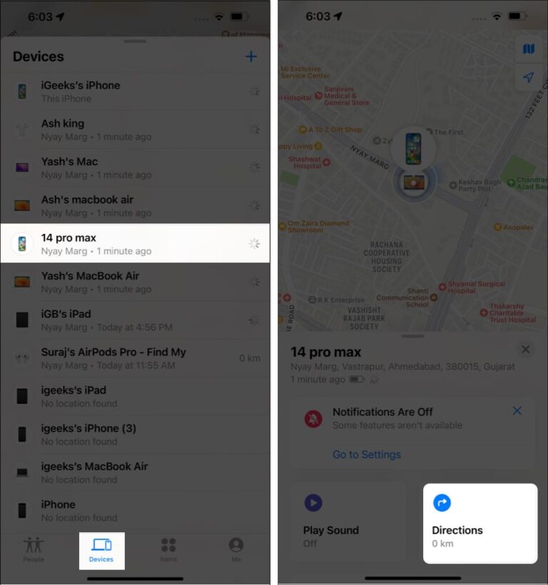 How to use Find My app to track a lost or stolen iPhone or iPad (iOS 16 ...