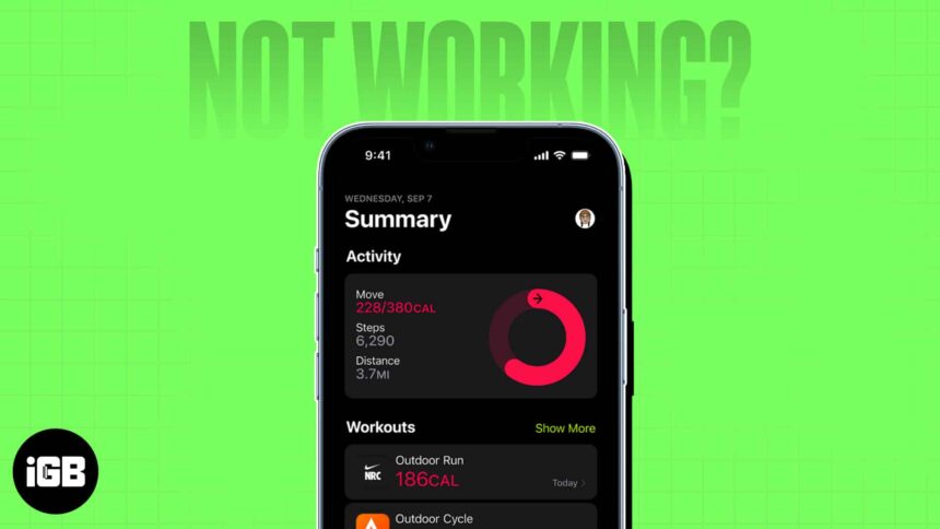 Fitness app not working on iPhone? 10 Ways to fix it! - iGeeksBlog