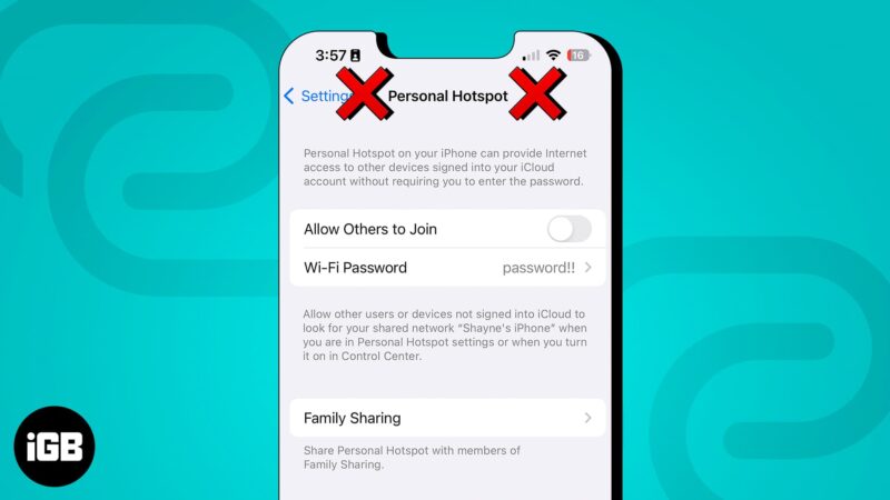 Personal Hotspot not working on iPhone? Here’s how to fix it! - iGeeksBlog