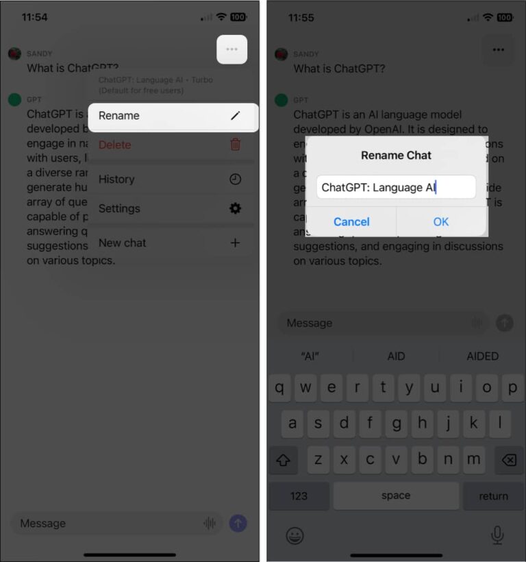 How to use official ChatGPT app on iPhone – iGeeksBlog