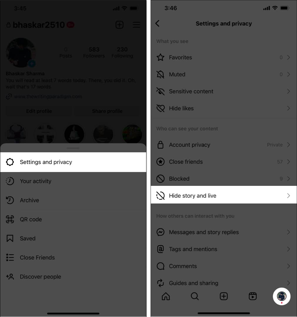 How To Hide Instagram Stories From Someone On Iphone Igeeksblog
