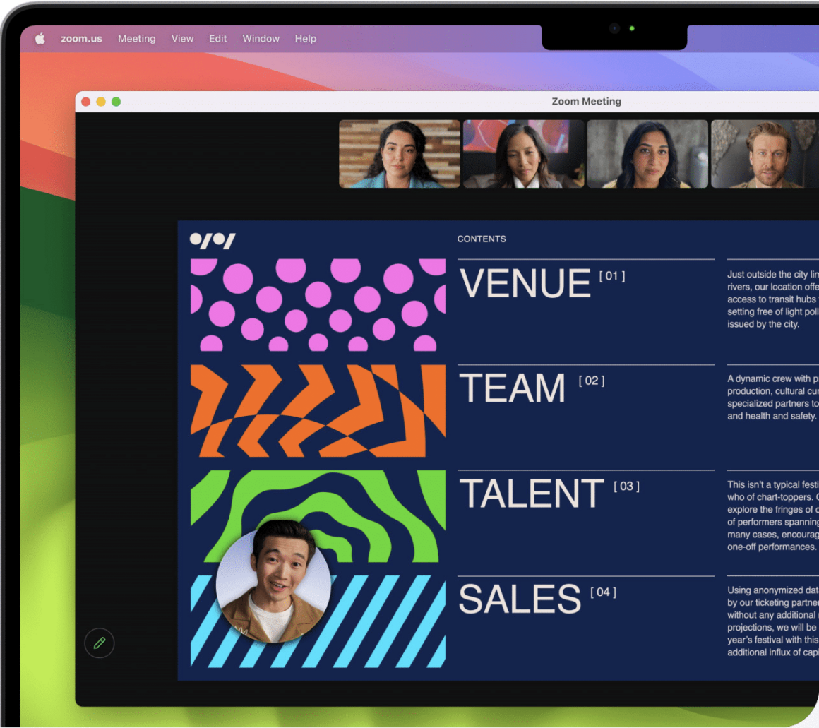 How to use Presenter Overlay in macOS Sonoma - iGeeksBlog