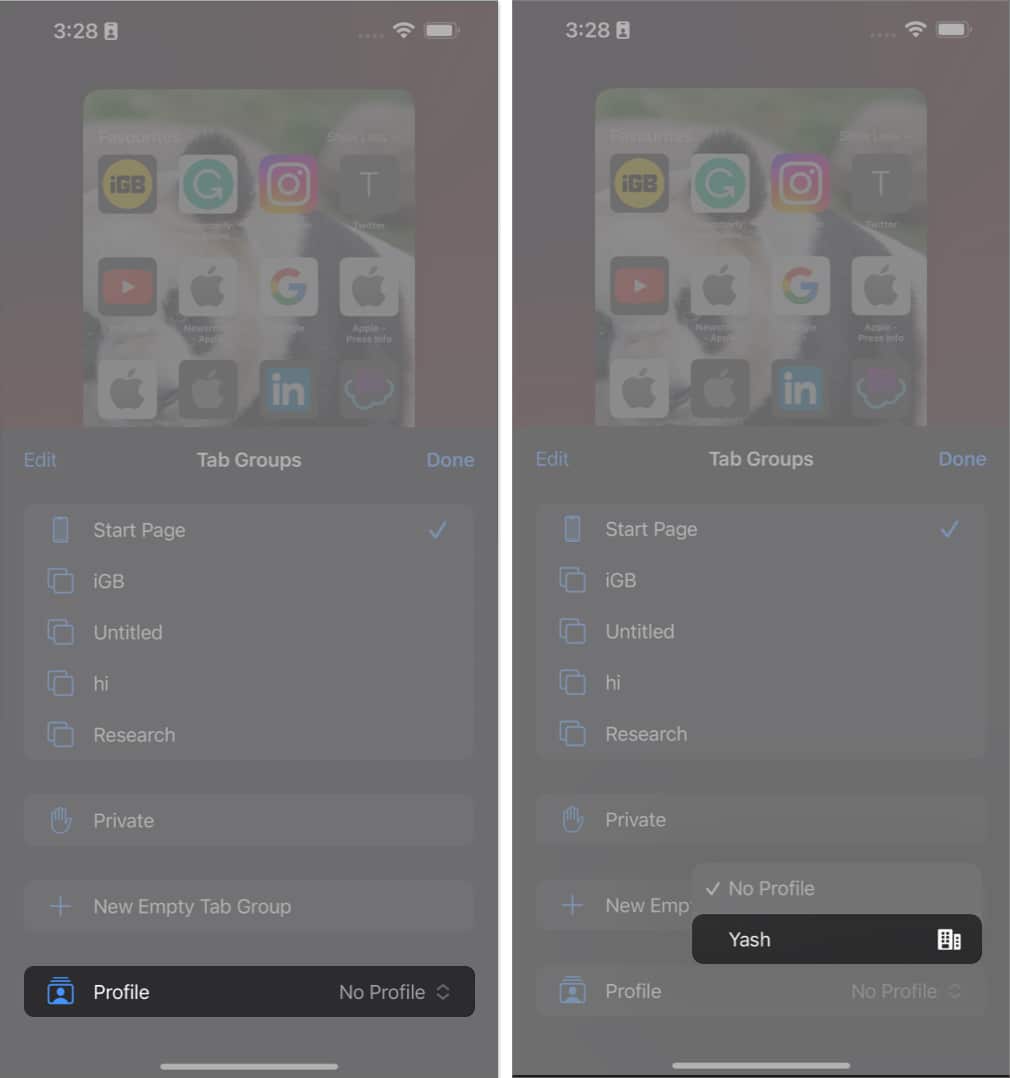 How to create Safari profiles in iOS 17 and macOS Sonoma - iGeeksBlog