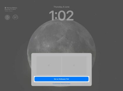 How to customize Lock Screen in iPadOS 17 – iGeeksBlog