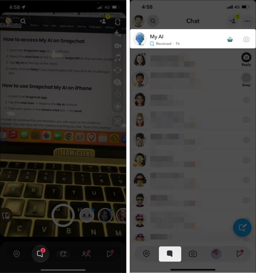 What is Snapchat’s My AI chatbot on iPhone and how to use it!