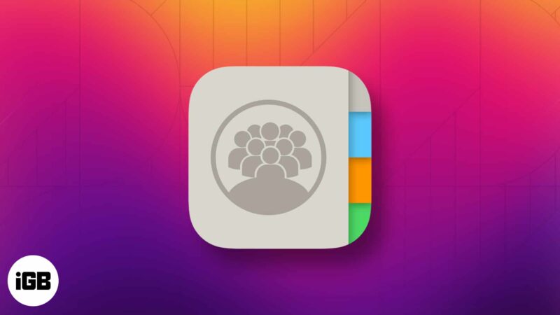 How to create a contact group on iPhone (3 Easy ways) - iGeeksBlog