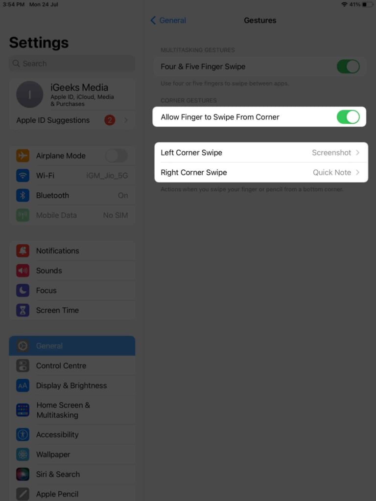 How to take screenshots on your iPad using gestures - iGeeksBlog
