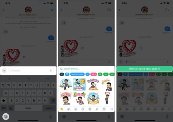 How to add Bitmoji to your iPhone keyboard – iGeeksBlog