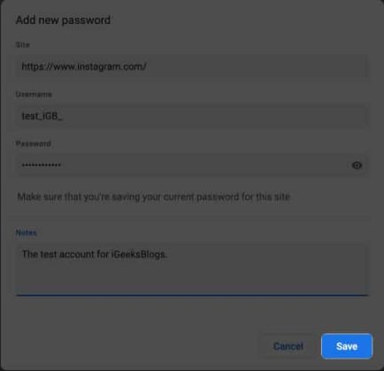 How to use Chrome Password Manager on iPhone and Mac – iGeeksBlog