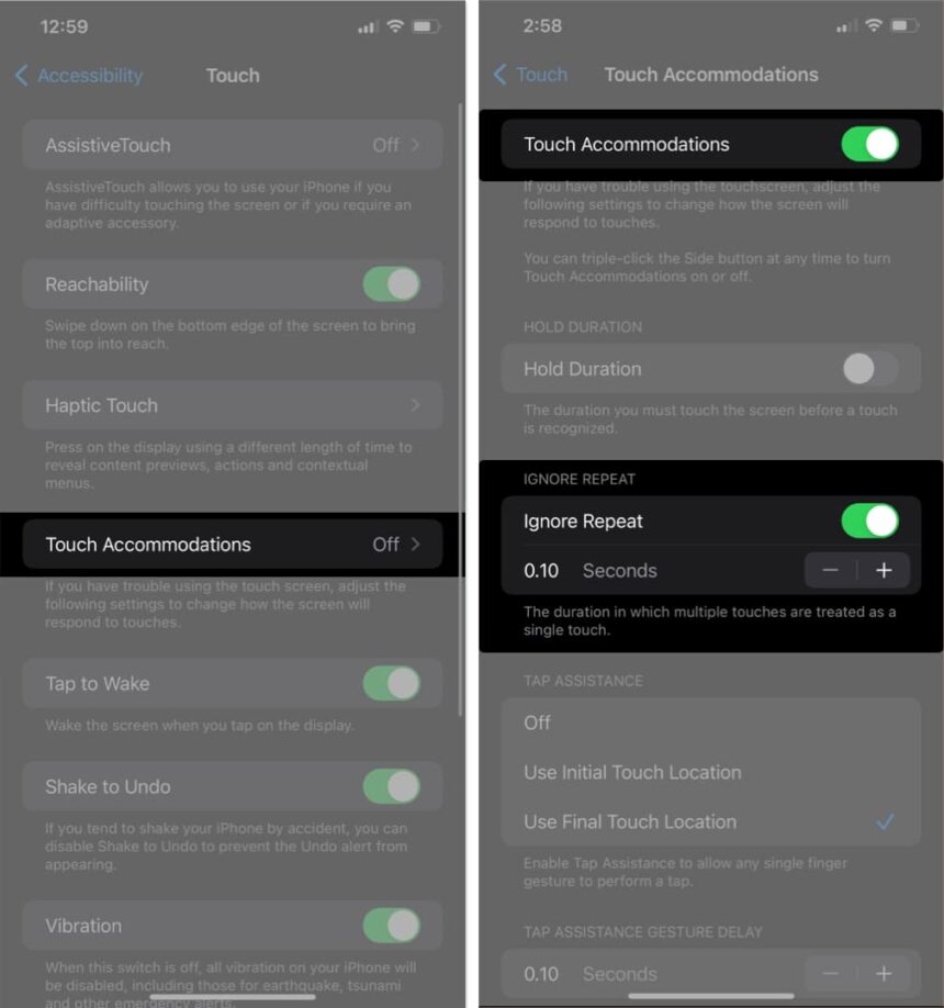 How to adjust touch sensitivity on iPhone – iGeeksBlog