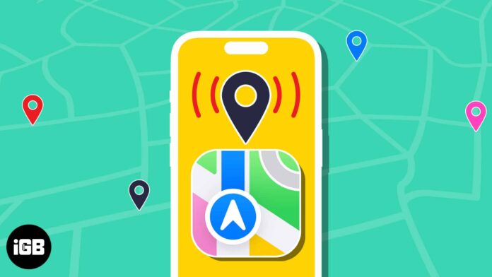 How to share live location using Apple Maps on iPhone and Mac - iGeeksBlog