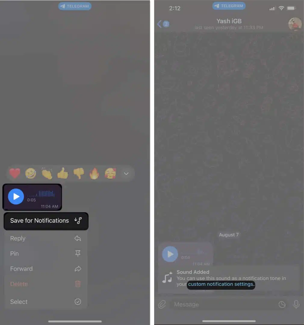 35+ Telegram tips and tricks you must use on iPhone! - iGeeksBlog
