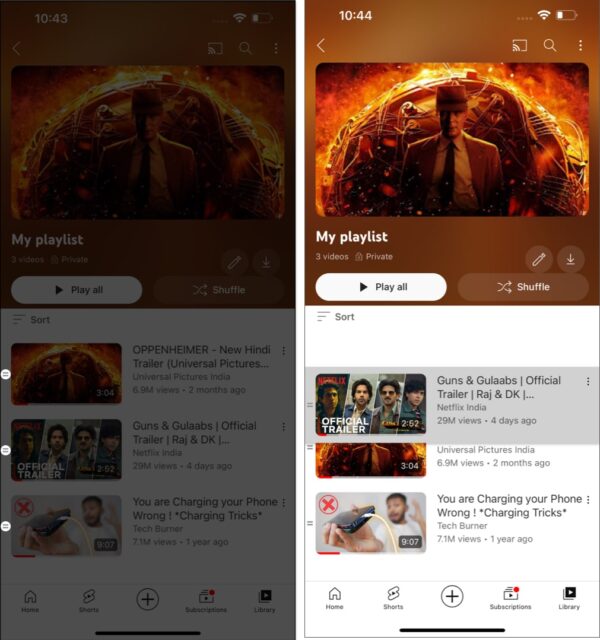 How to create YouTube playlists on iPhone and iPad - iGeeksBlog