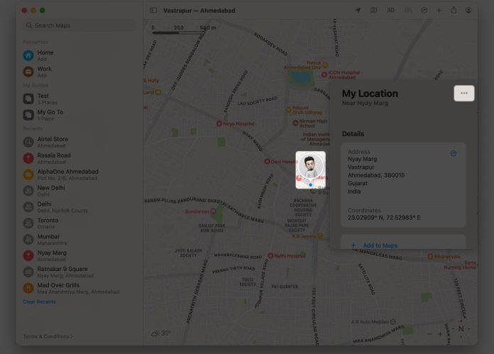 How to share live location using Apple Maps on iPhone and Mac - iGeeksBlog