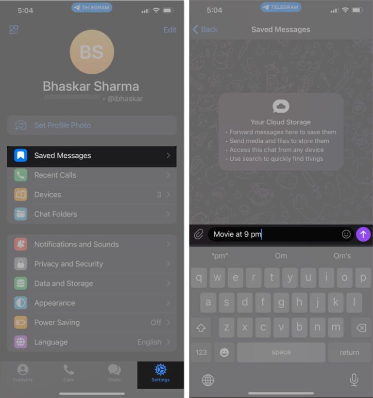 35+ Telegram tips and tricks you must use on iPhone! - iGeeksBlog