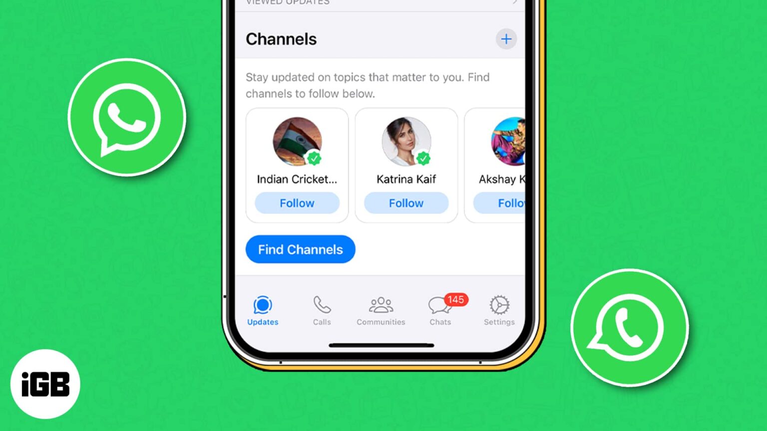 How to use WhatsApp channels on iPhone: Beginner's Guide - iGeeksBlog
