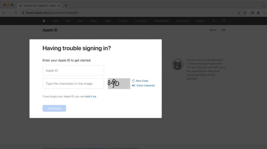 How to unlock and recover disabled Apple ID
