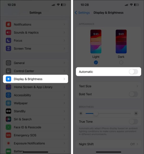 How to fix iPhone stuck in Dark Mode - iGeeksBlog