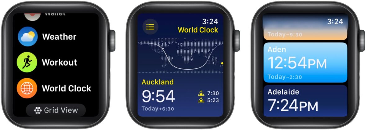 How to add and view World Clocks on Apple Watch - iGeeksBlog
