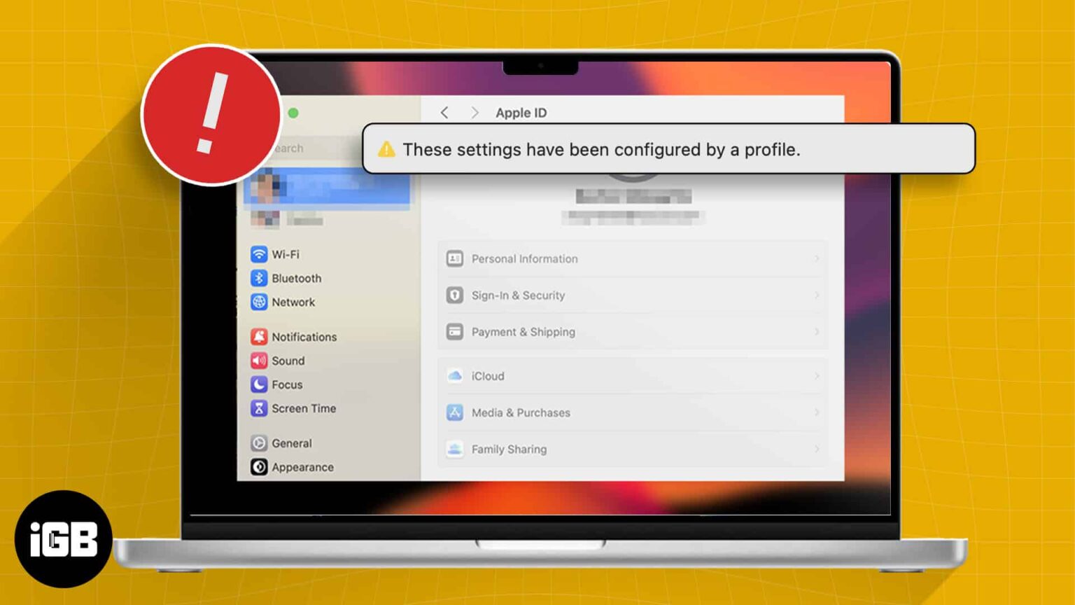 Fix “These settings have been configured by a profile” in macOS ...