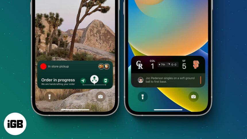 How to use Live Activities on iPhone - iGeeksBlog