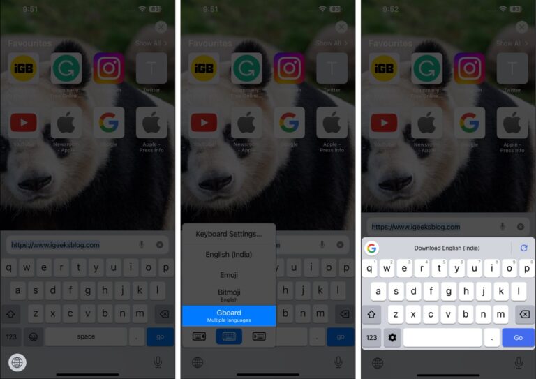 How to add Gboard keyboard app on iPhone and iPad - iGeeksBlog