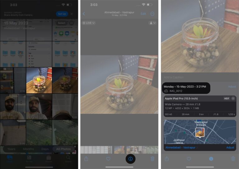 How to view metadata of photos on iPhone or iPad - iGeeksBlog