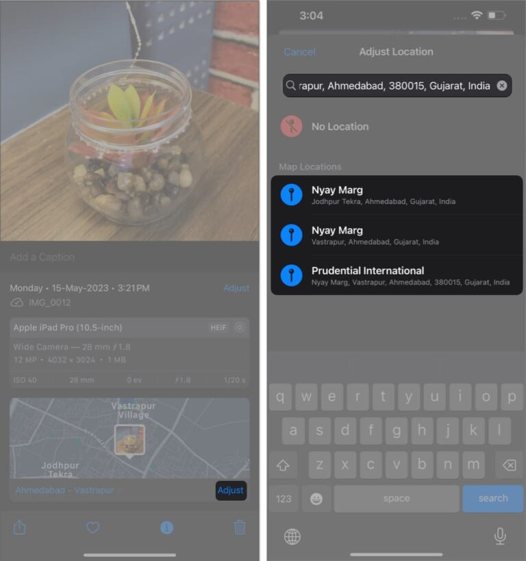 How to view metadata of photos on iPhone or iPad - iGeeksBlog