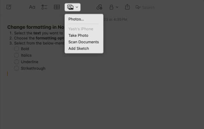20+ Tips to use Apple Notes app on Mac - iGeeksBlog