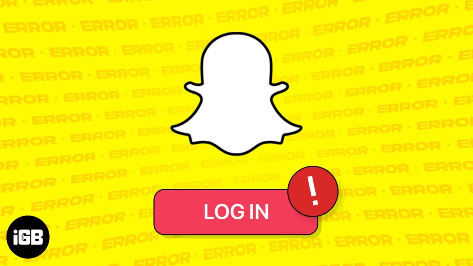 How to fix can’t log in to Snapchat on iPhone - iGeeksBlog